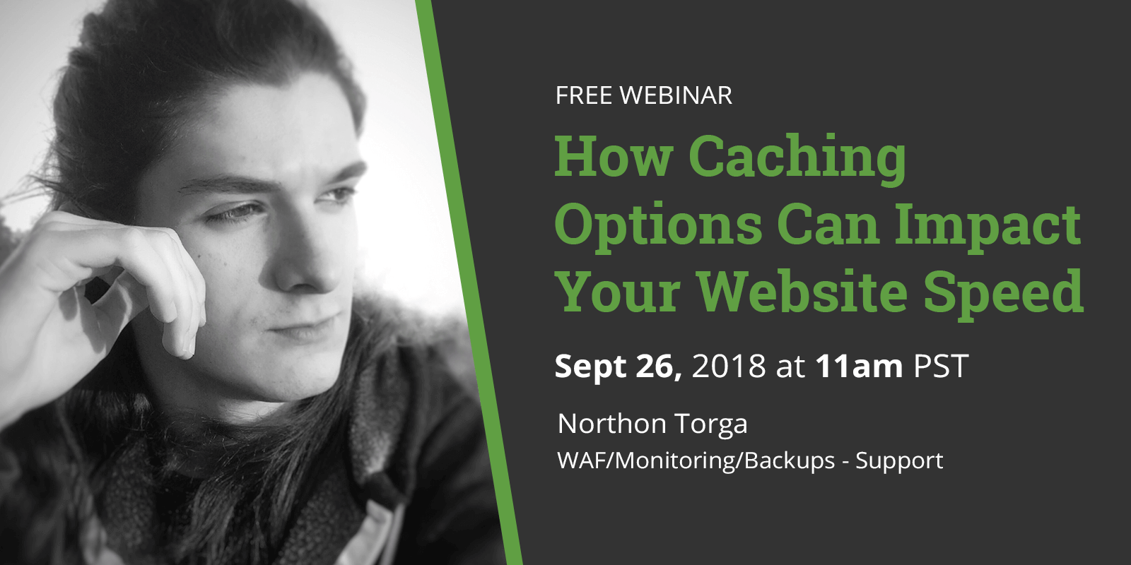 Webinar: How Caching Options Can Impact Site Speed | Sucuri