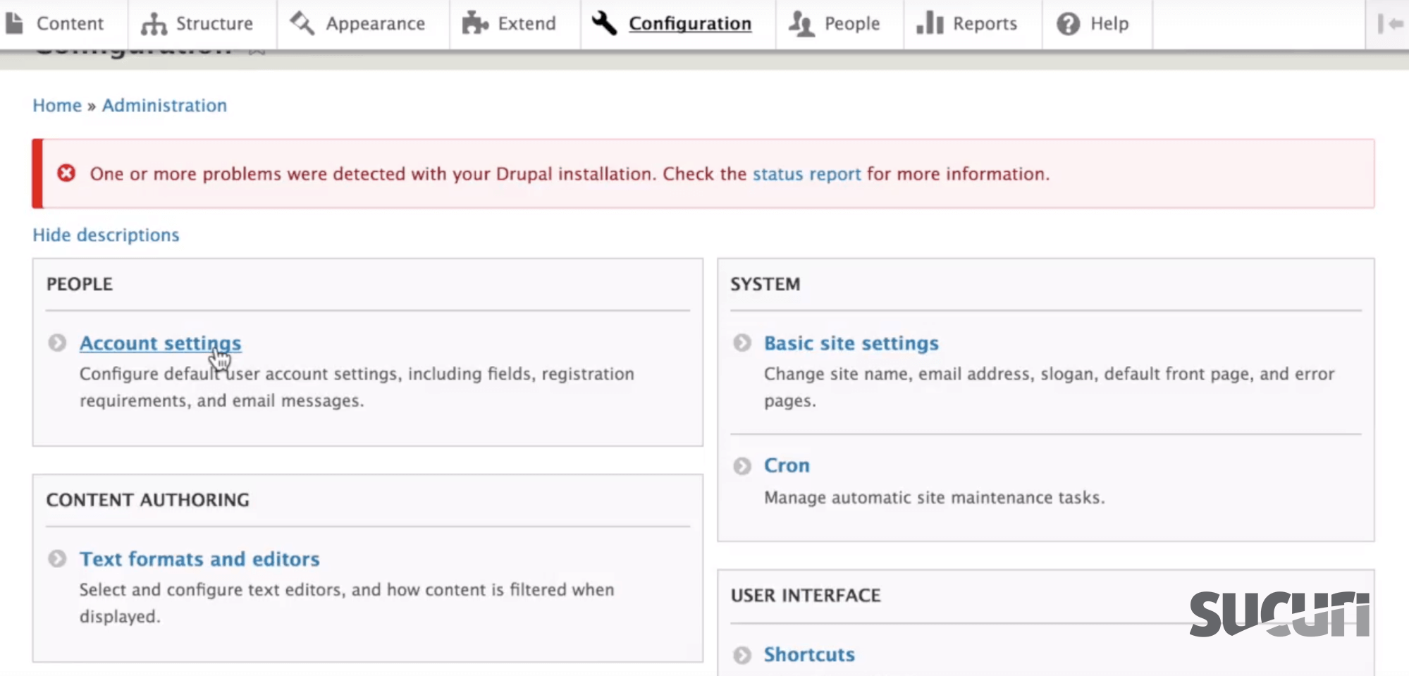 Drupal Security How To Secure And Protect Drupal Sucuri 7837